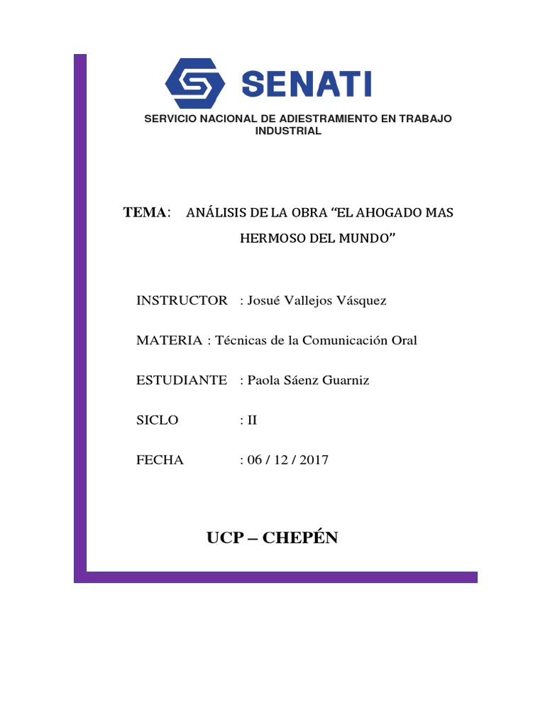 El Ahogado Mas Hermoso. | PDF | Gabriel García Márquez