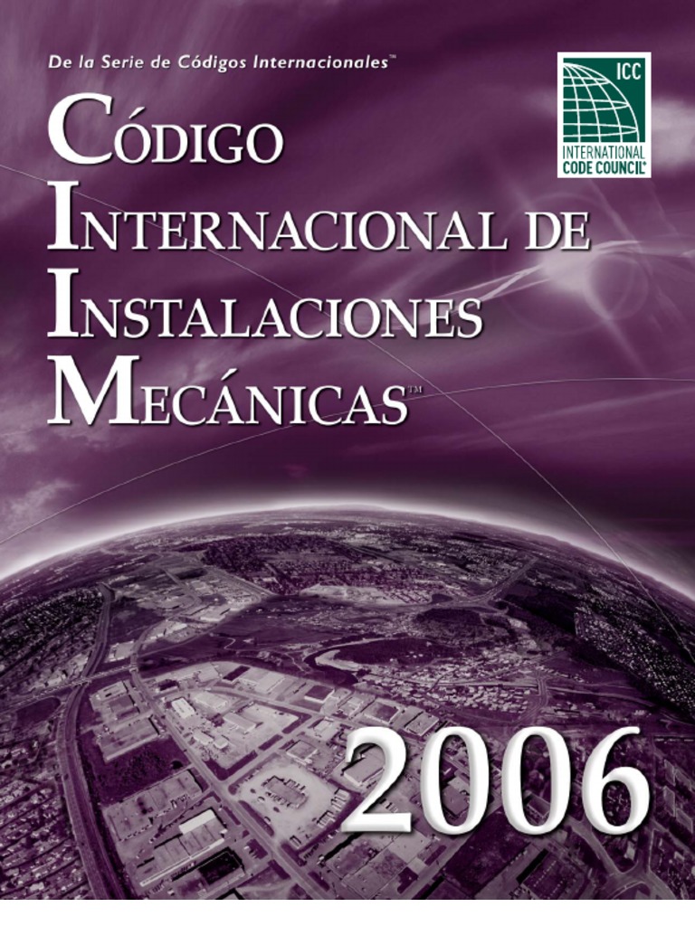 Codigo Internacional de Instalaciones Mecanicas | PDF | Adopción ...