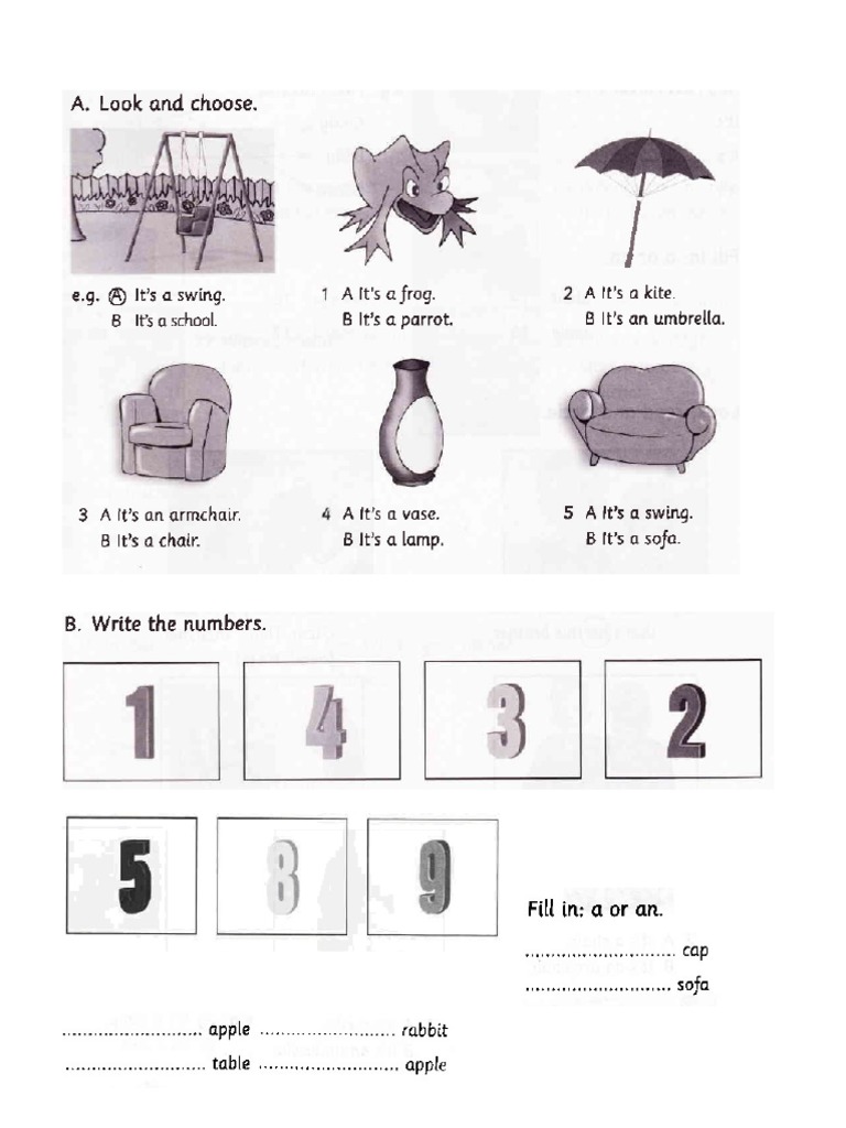 Welcome 1 Test Exercises | PDF