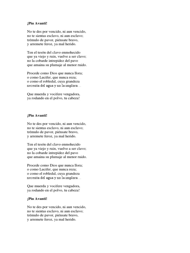 No te des por vencido: Almafuerte | PDF | Cocina, comidas y vino ...