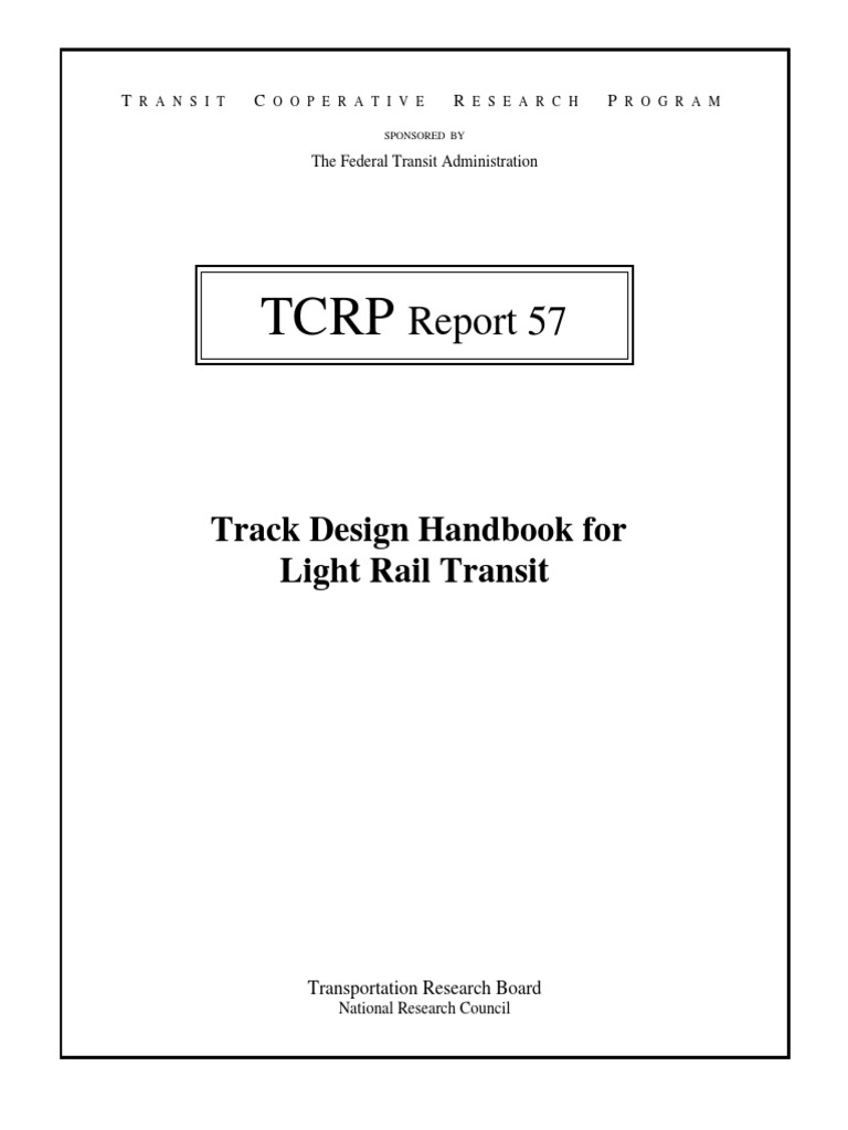 Rail A PDF | PDF | Track (Rail Transport) | Light Rail