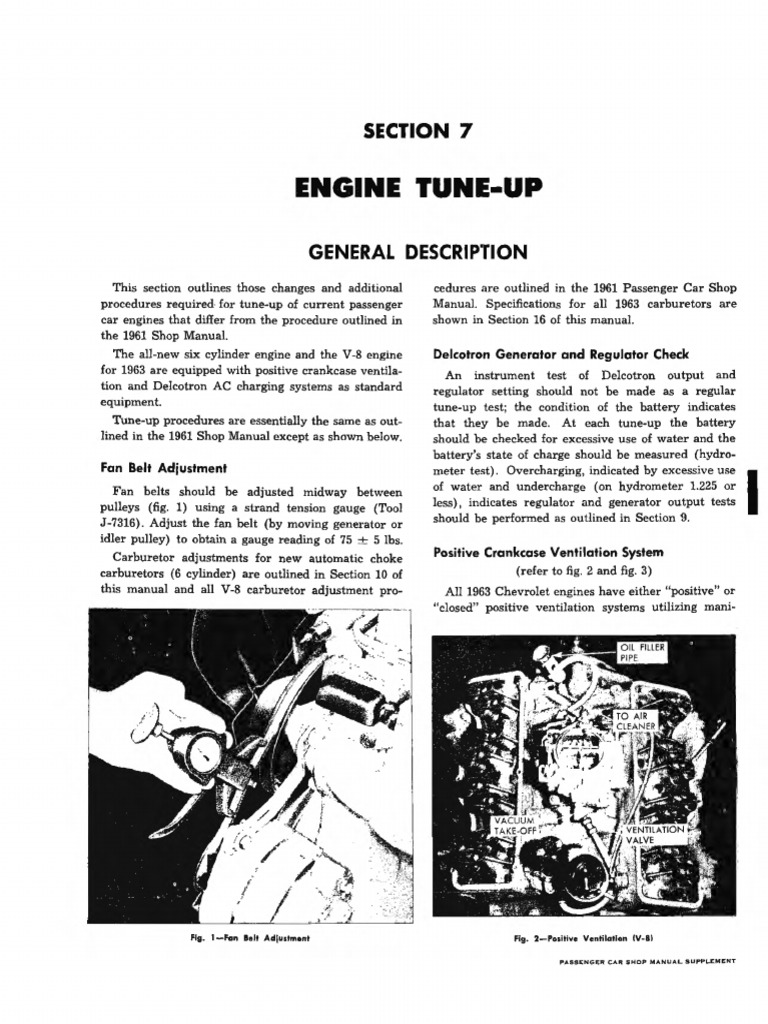 Chevrolet 327 V8 Engine Rebuild Manual | PDF | Distributor | Carburetor