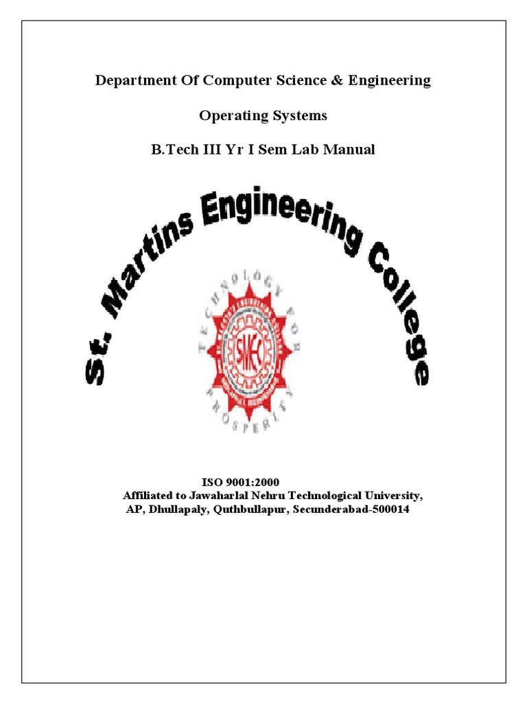 Operating System Lab Manual-3 | PDF | Scheduling (Computing) | Database ...