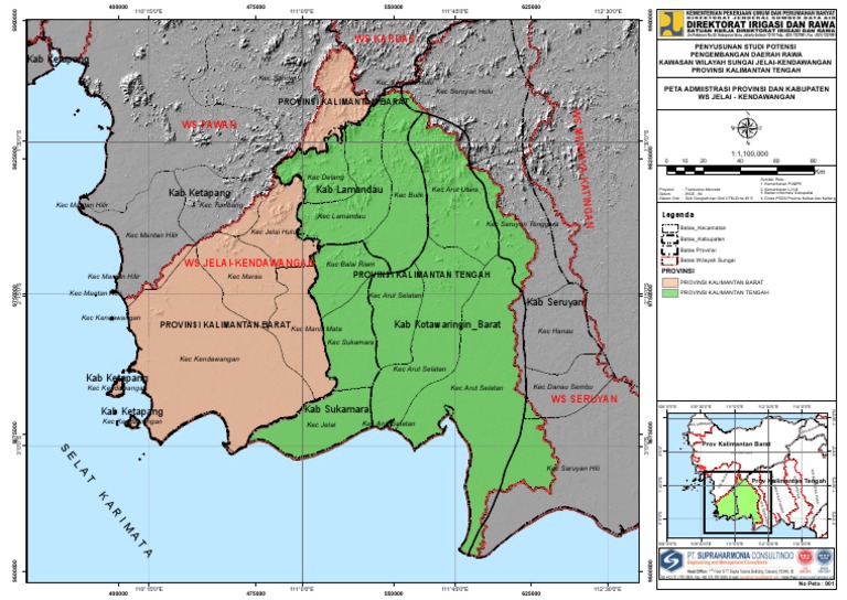 001 Peta Wilayah Sungai | PDF