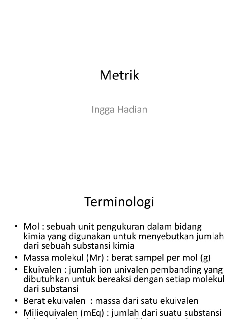 Sistem Konversi Satuan Obat | PDF