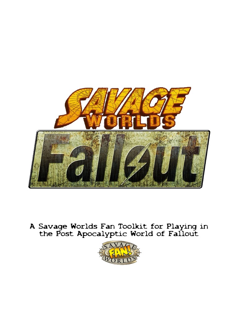 Savage Fallout v4-1 PDF | PDF | Armour | Ammunition