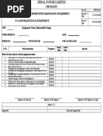 SOP For Assembly and Dismantling of Machine | PDF