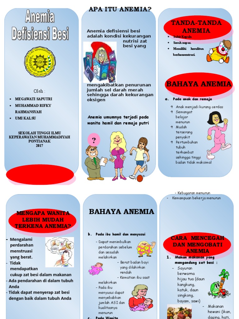 Leaflet Anemia Edit | PDF