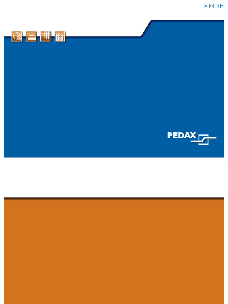 Catalogue Pedax | PDF | Logística | Ciencia y Tecnología