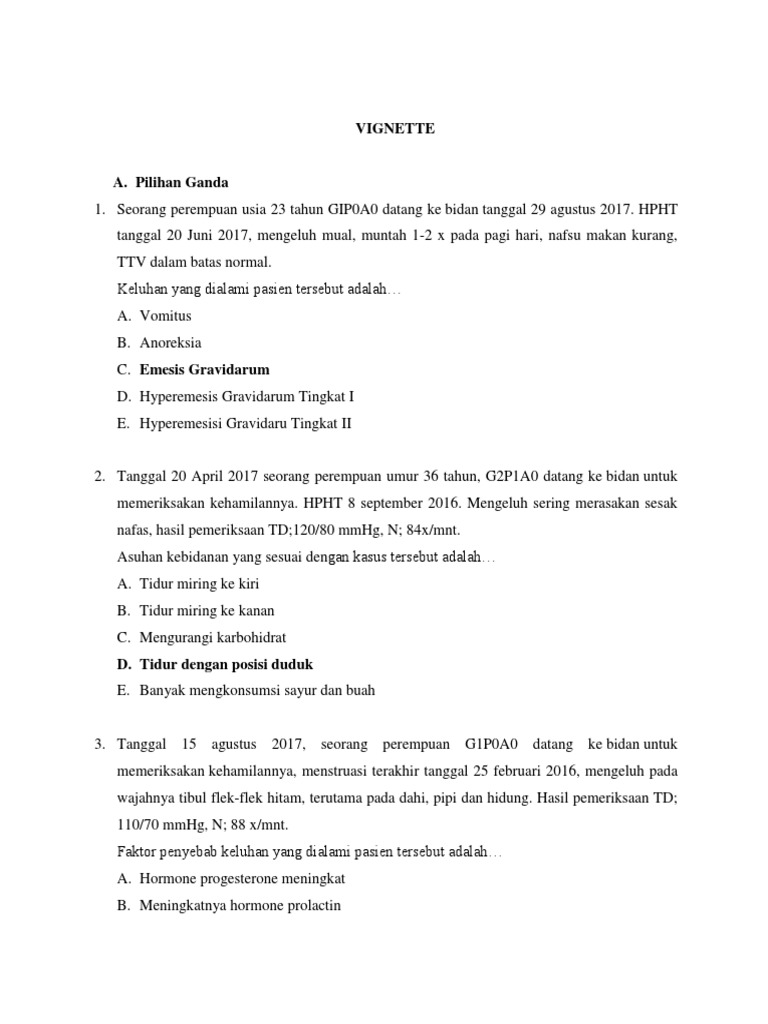 Vignette | PDF | Pengembangan Diri | Kesehatan Holistik