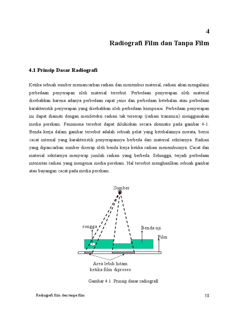 4 - Radiografi Film Dan Tanpa Film Rev1 | PDF | Sains & Matematika