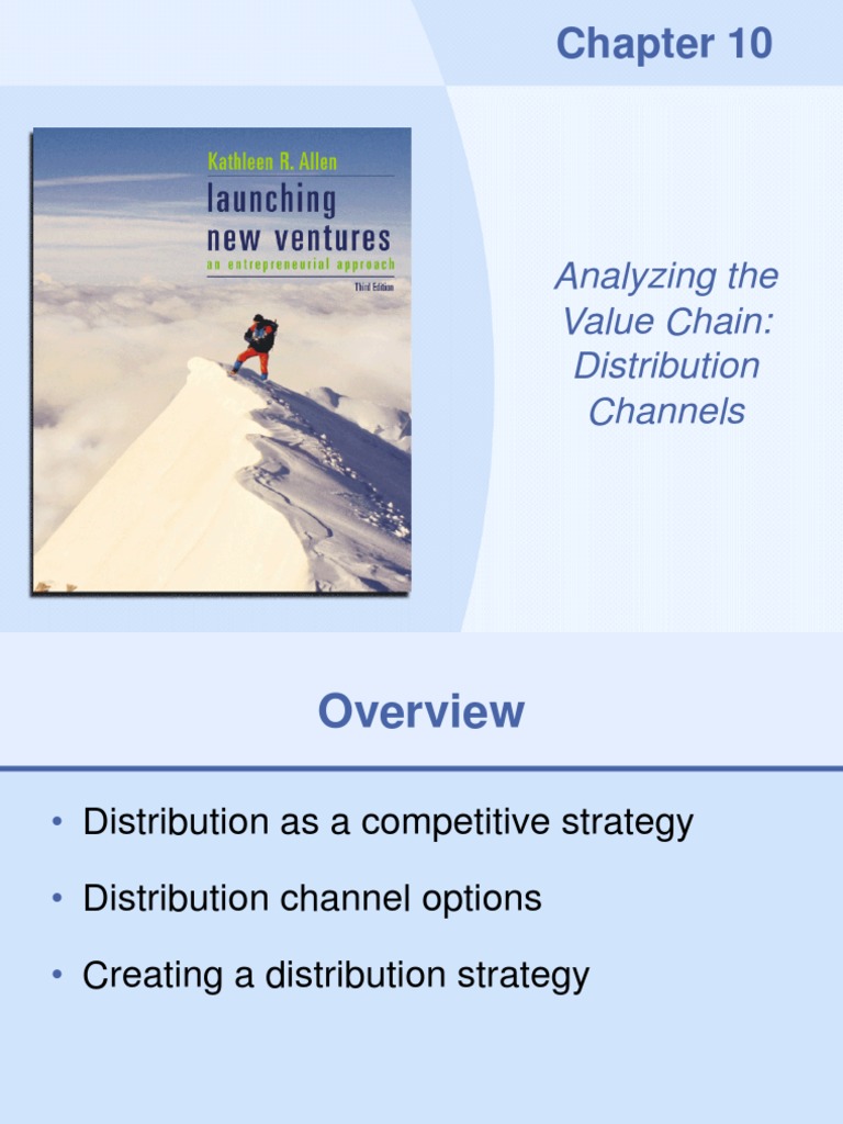 Analyzing The Value Chain: Distribution Channels | PDF | Distribution ...