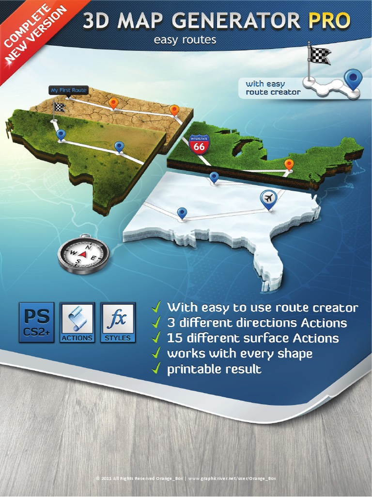 3d Map Generator Pro-Instructions | PDF | Adobe Photoshop | 3 D ...