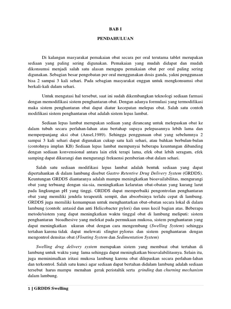 GRDDS Swelling | PDF | Sains & Matematika