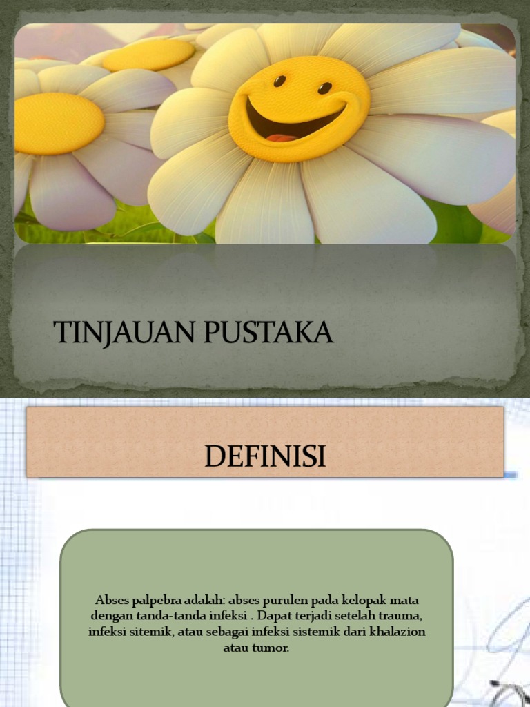 Abses Palpebra: Definisi dan Penatalaksanaan | PDF