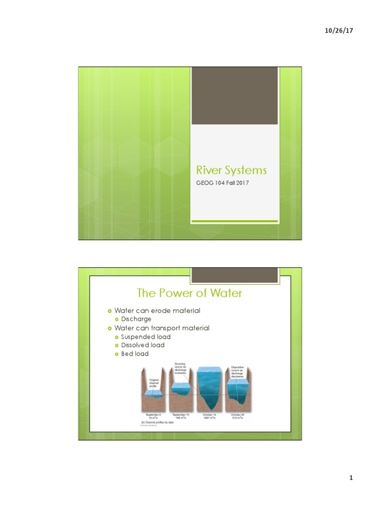 River Systems | PDF | River | River Delta