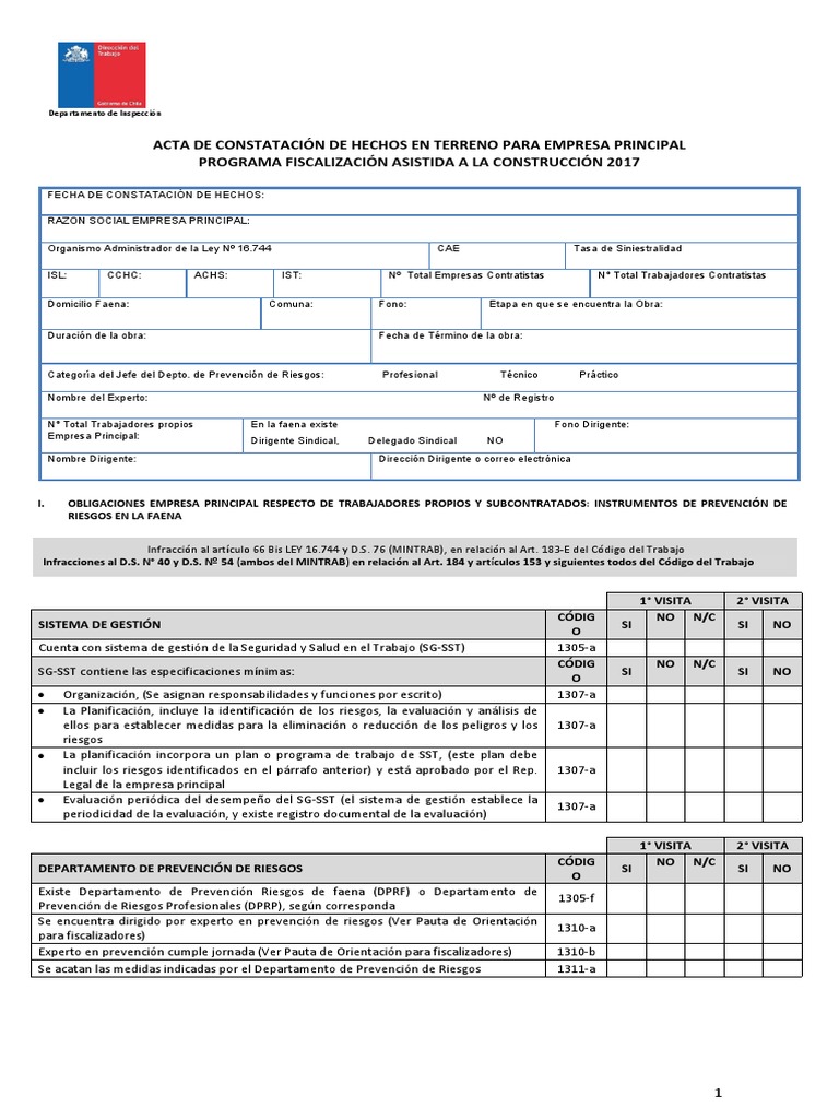 Fiscalizacion Seremi | PDF | Ascensor | Andamio
