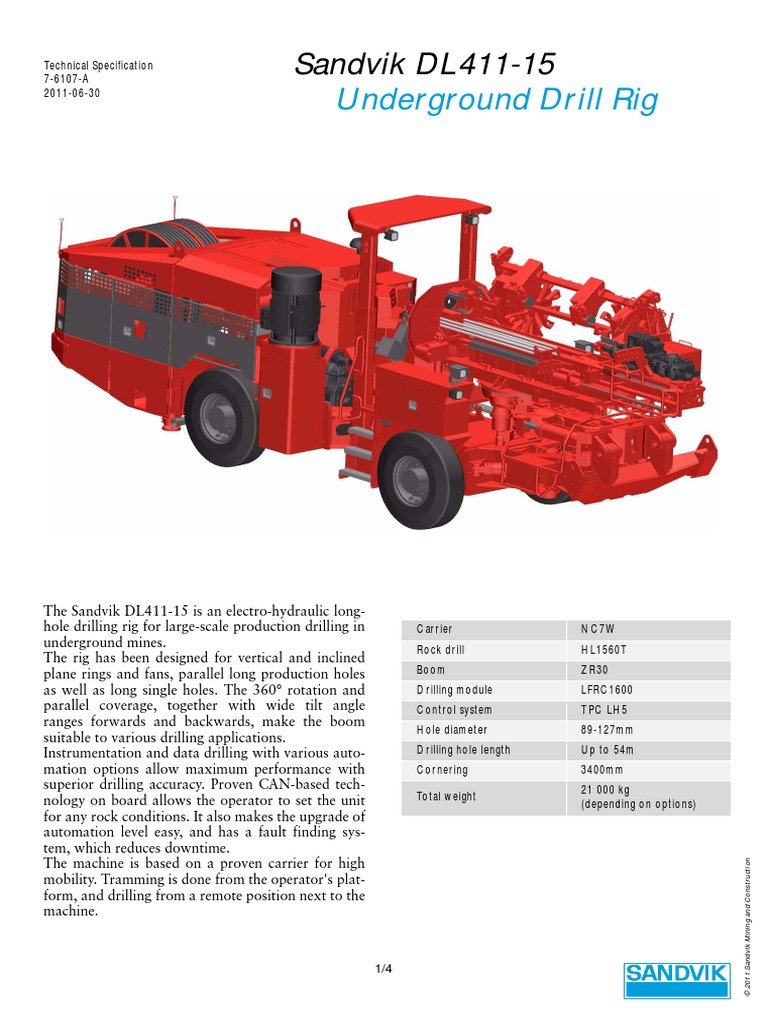 DL411 | PDF | Drilling | Pump