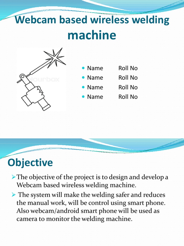 Webcam Based Wireless Welding Machine | PDF | Transistor | Electric Motor