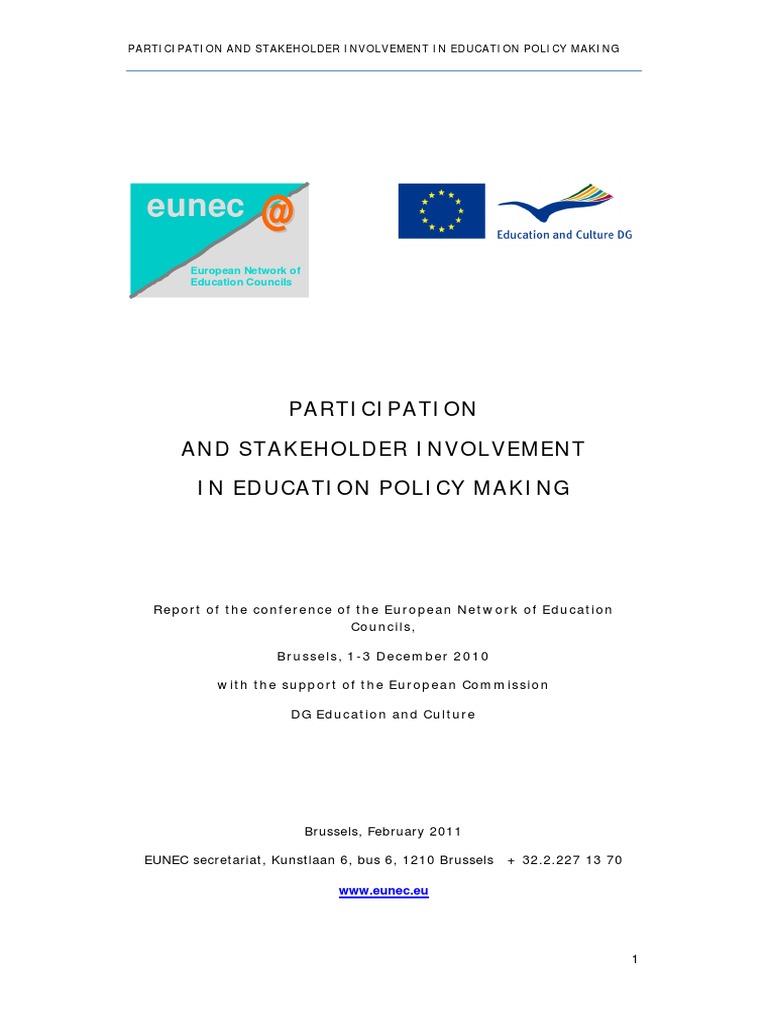 Report Brussels | PDF | Education Reform | European Union