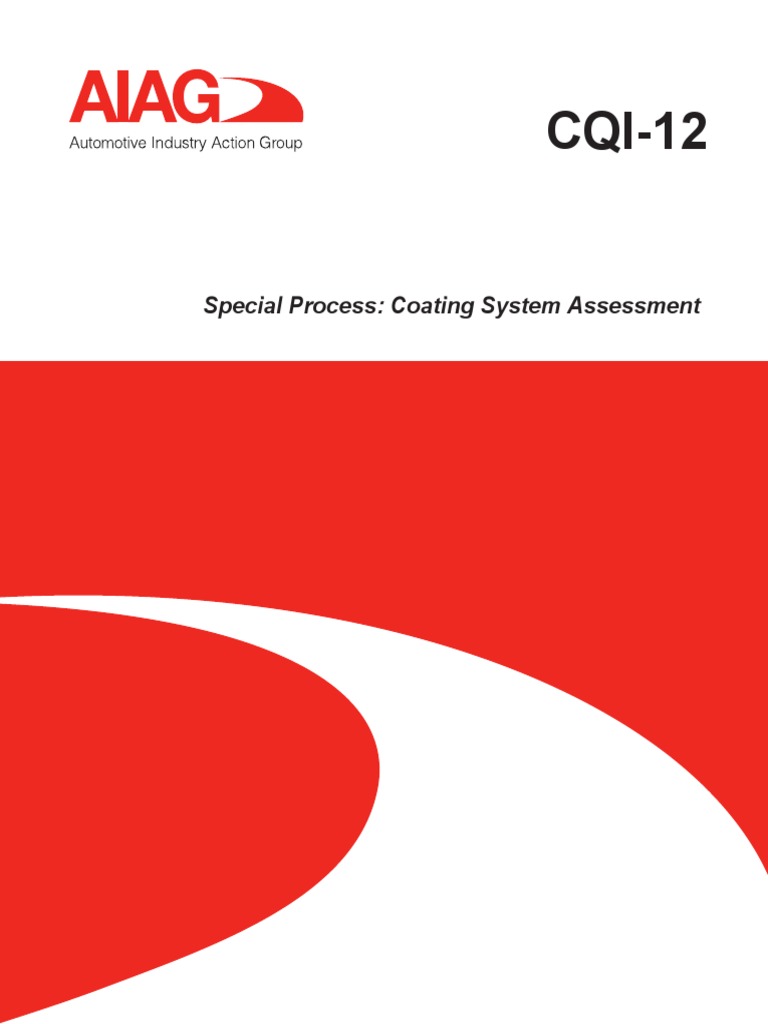 CQI-12.pdf | Quality Management System | Production And Manufacturing