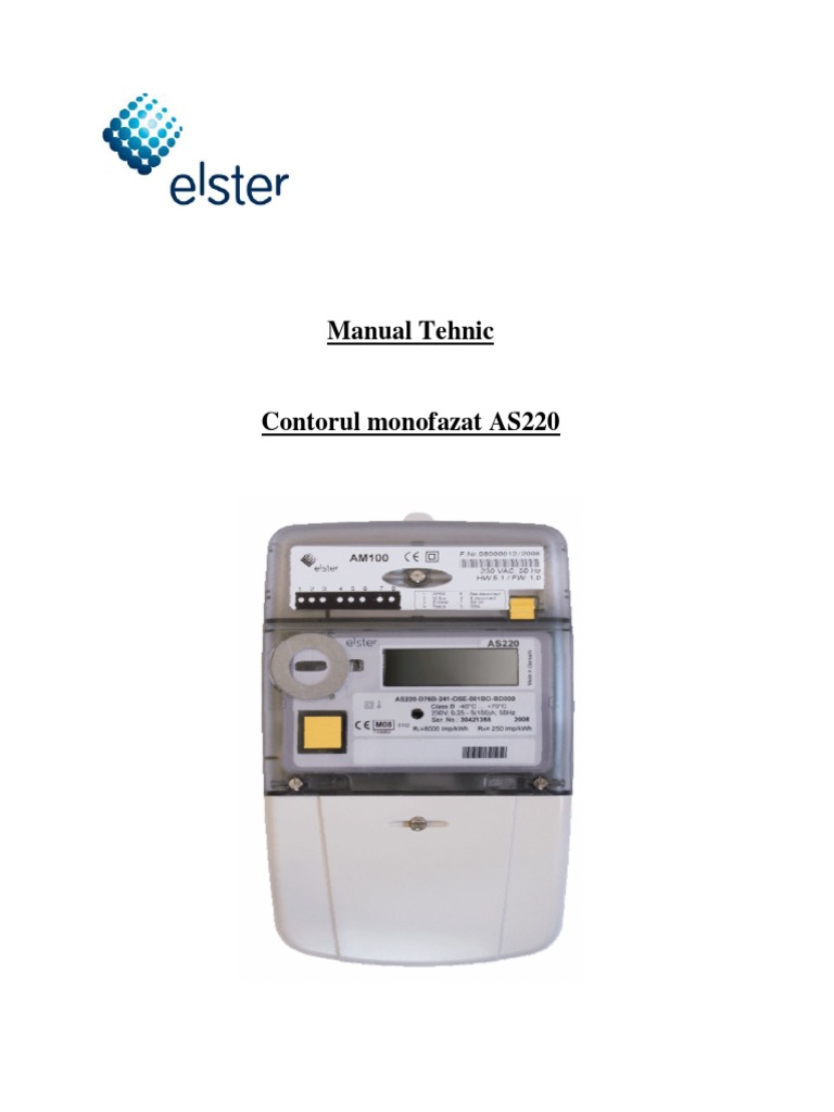 Manual Tehnic AS220 PDF | PDF
