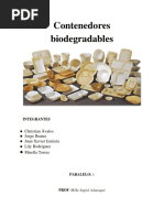 Los Materiales Biodegradables y No Biodegradables | PDF | Residuos | El ...