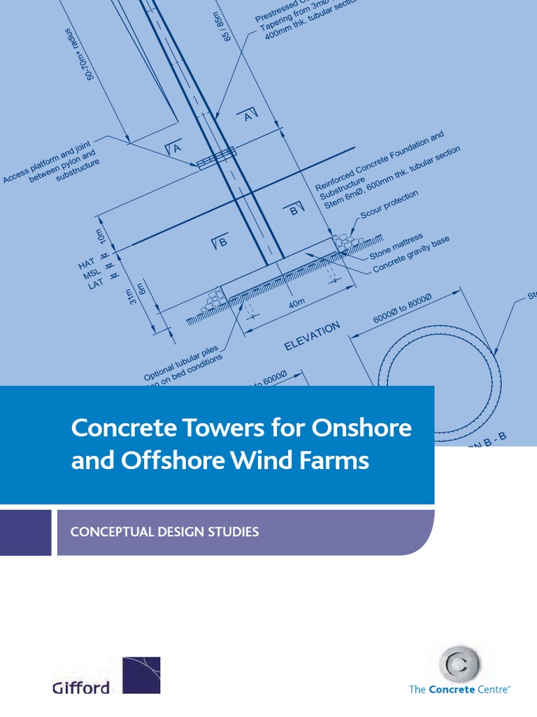 Concrete Towers For Onshore and Offshore Wind Farms PDF | PDF | Wind ...