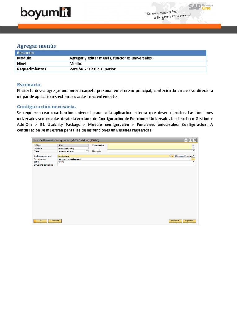 01 - Agregar Menus | PDF | Ventana (informática) | Point and Click