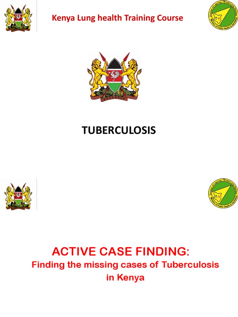 3. Active Case Finding | Screening (Medicine) | Tuberculosis