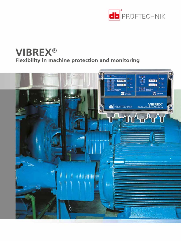 VIBREX_4-page-brochure_VIB-9.611_29-07-2014_G | Accelerometer | Relay