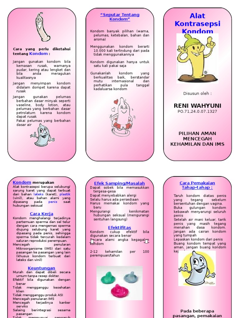 Leaflet Kondom | PDF