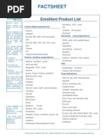 GM Emollient Ladder | PDF | Topical Medication | Dermatitis