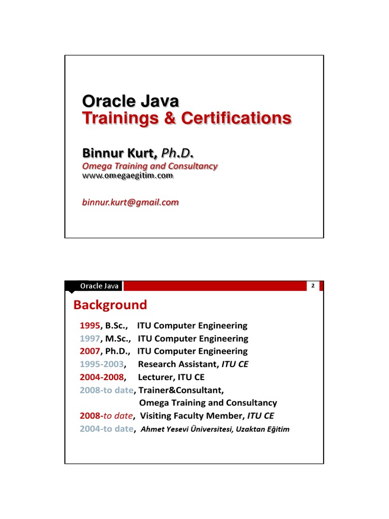 Oracle Java Training Day Ver 0 4 | PDF | Enterprise Java Beans | Java ...
