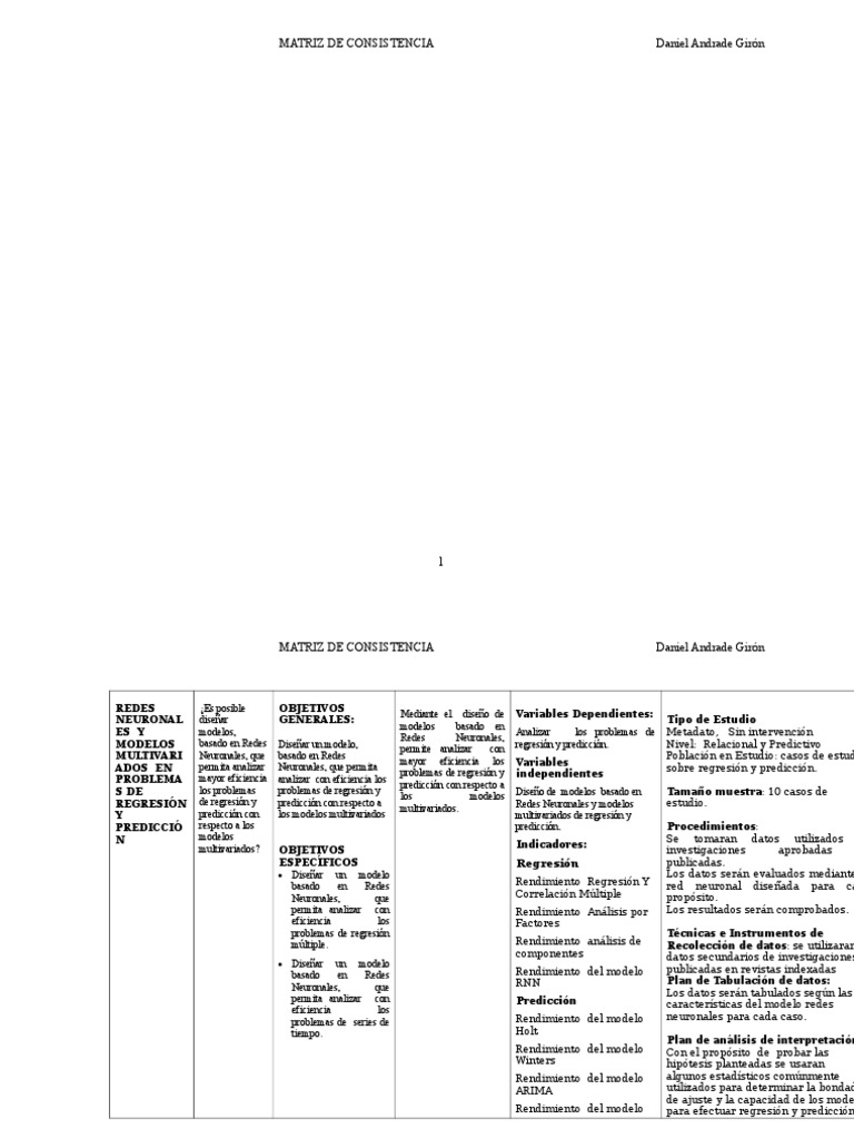 Modelos RNN para Regresión y Predicción | PDF | Análisis de regresión ...