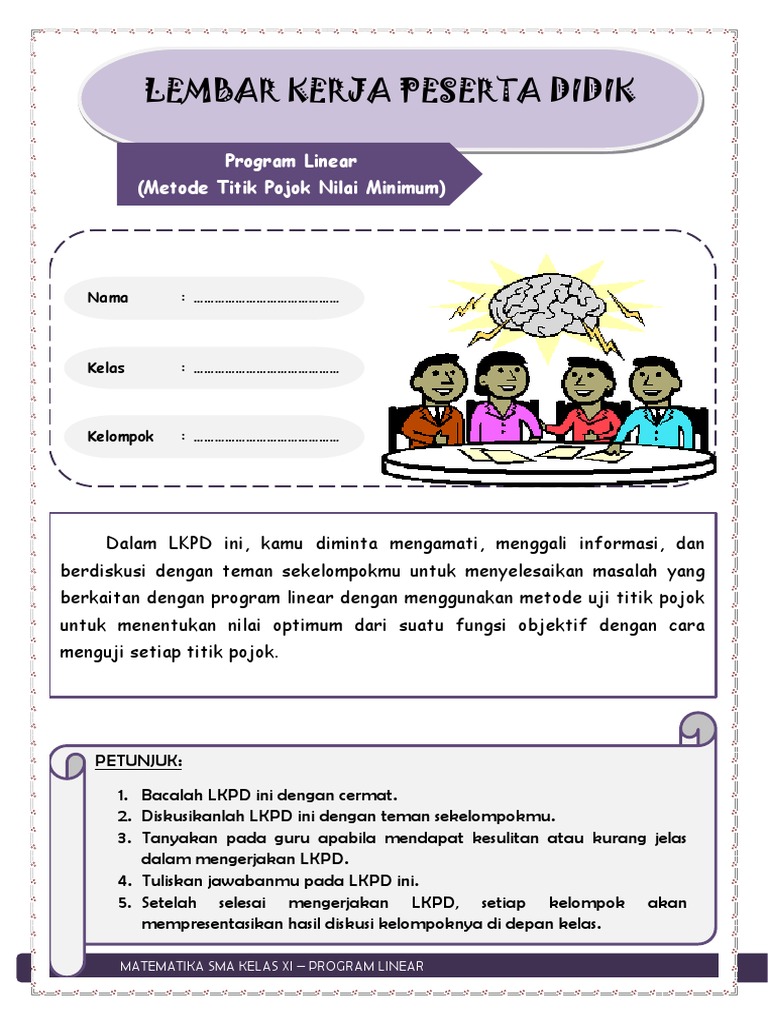 LKPD Prolin | PDF | Metode & Bahan Ajar