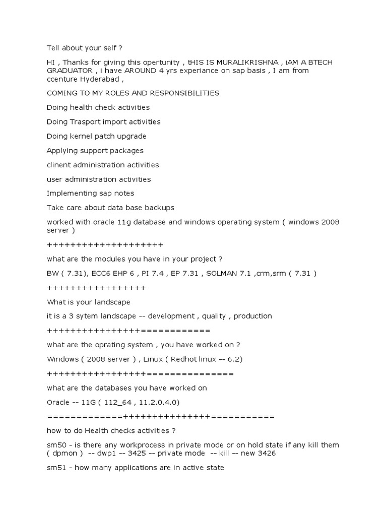 Basis Realtime Questions and Answers | PDF | File System | Oracle Database