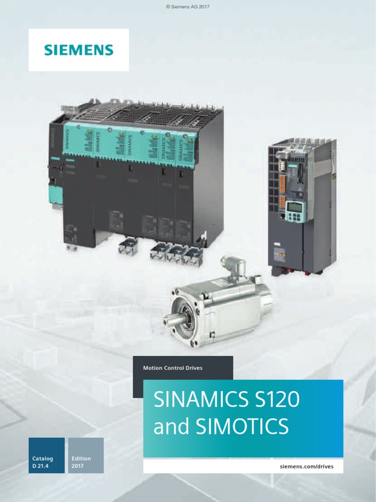 Catalog d21 4 Sinamics s120 Simotics Complete | Automation | Efficient ...