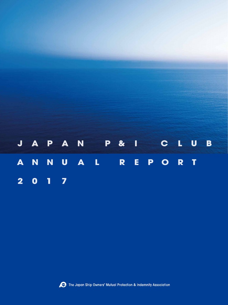 Japan P&I Annual Report 2017 - 08 PDF | PDF | Reinsurance | Interest Rates