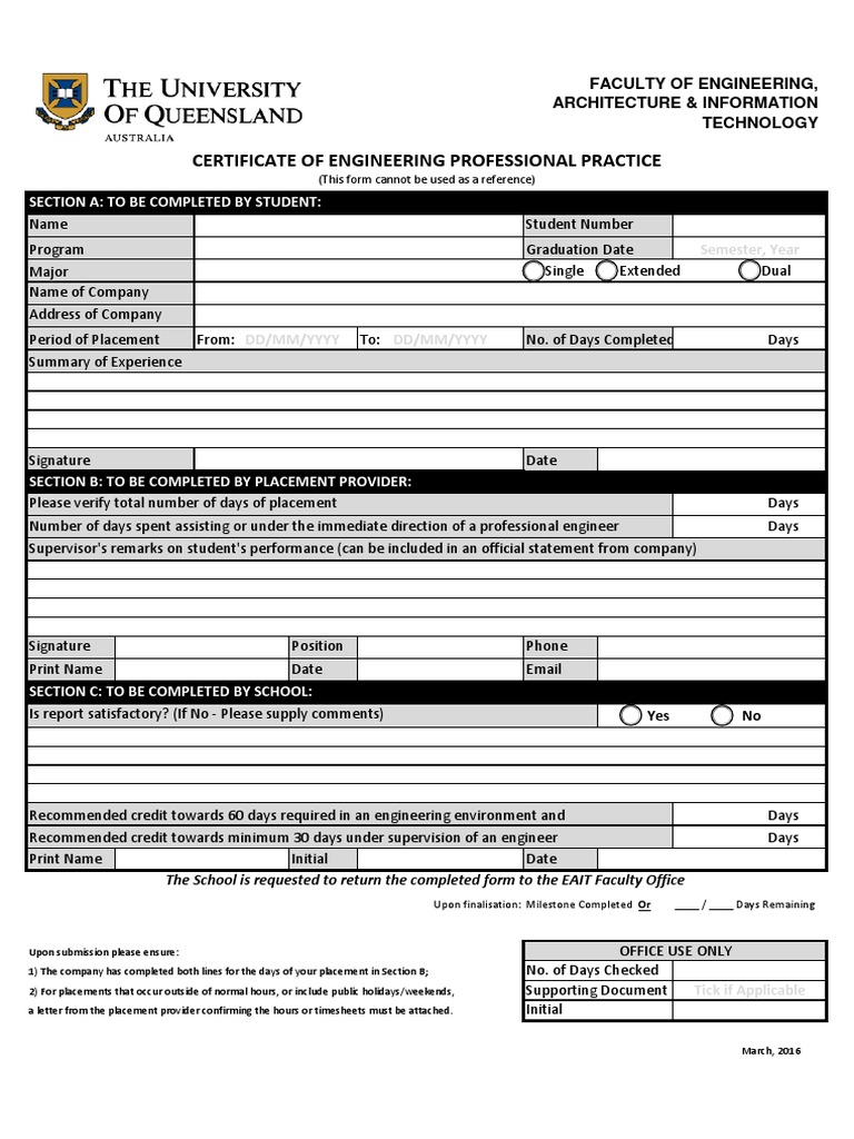 OLD - Professional Practice Certificate | PDF | Computing And Information Technology | Business
