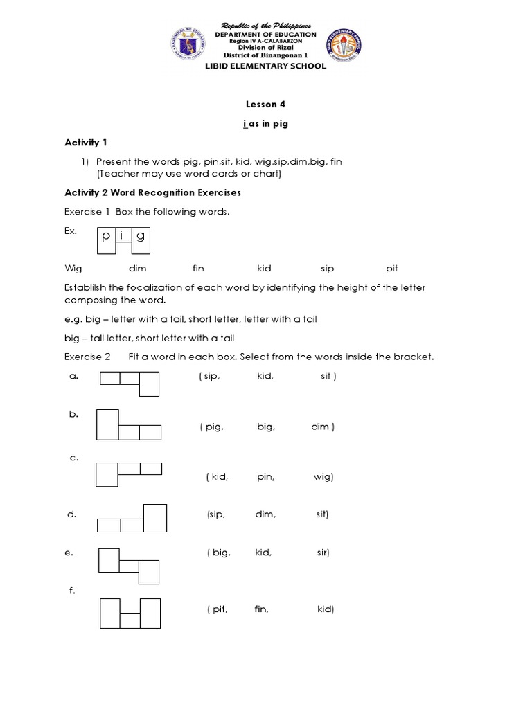Fuller Lessons With Modification Lesson 4 | PDF | Linguistics | Semiotics