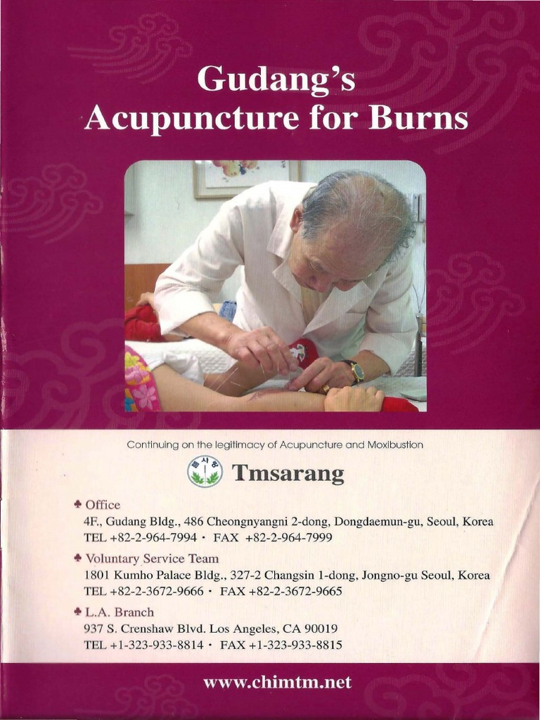 Acupuncture For Burns | PDF | Acupuncture | Scar