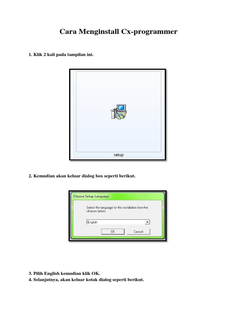 Cara Menginstall CX | PDF