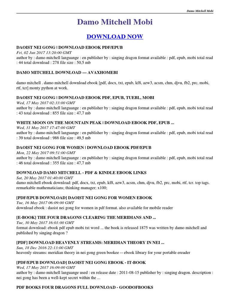 Da Mitchell Pdf E Books Media Technology