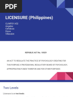 Ra 10029 | PDF | Psychologist | Psychometrics