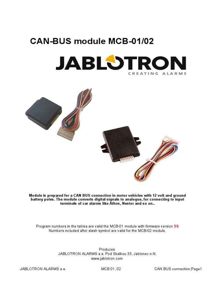 CAN-BUS Module Connection Instructions and Pinout Diagrams for Popular ...