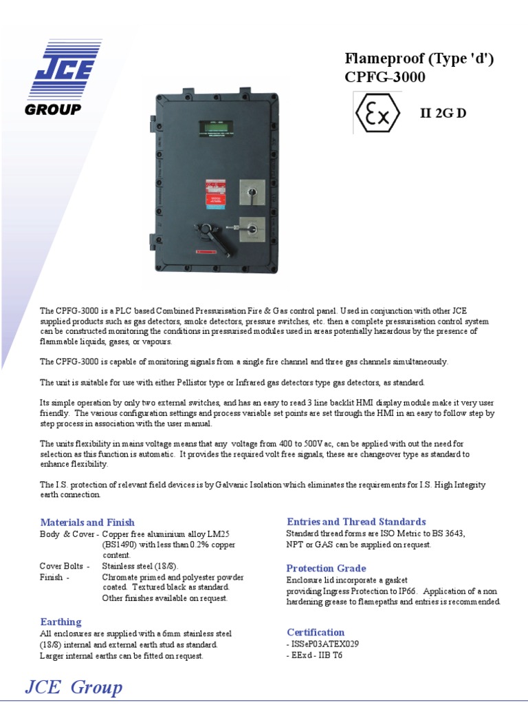 CPFG 3000 | PDF | Switch | Detector (Radio)