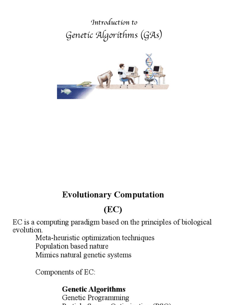 Introduction To Genetic Algorithms Including Example Code