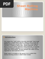 Design and Fabrication of Sheet Rolling | PDF | Sheet Metal ...