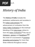 Ancient To Modern History of India in Flow Chart Century Wise and Also ...